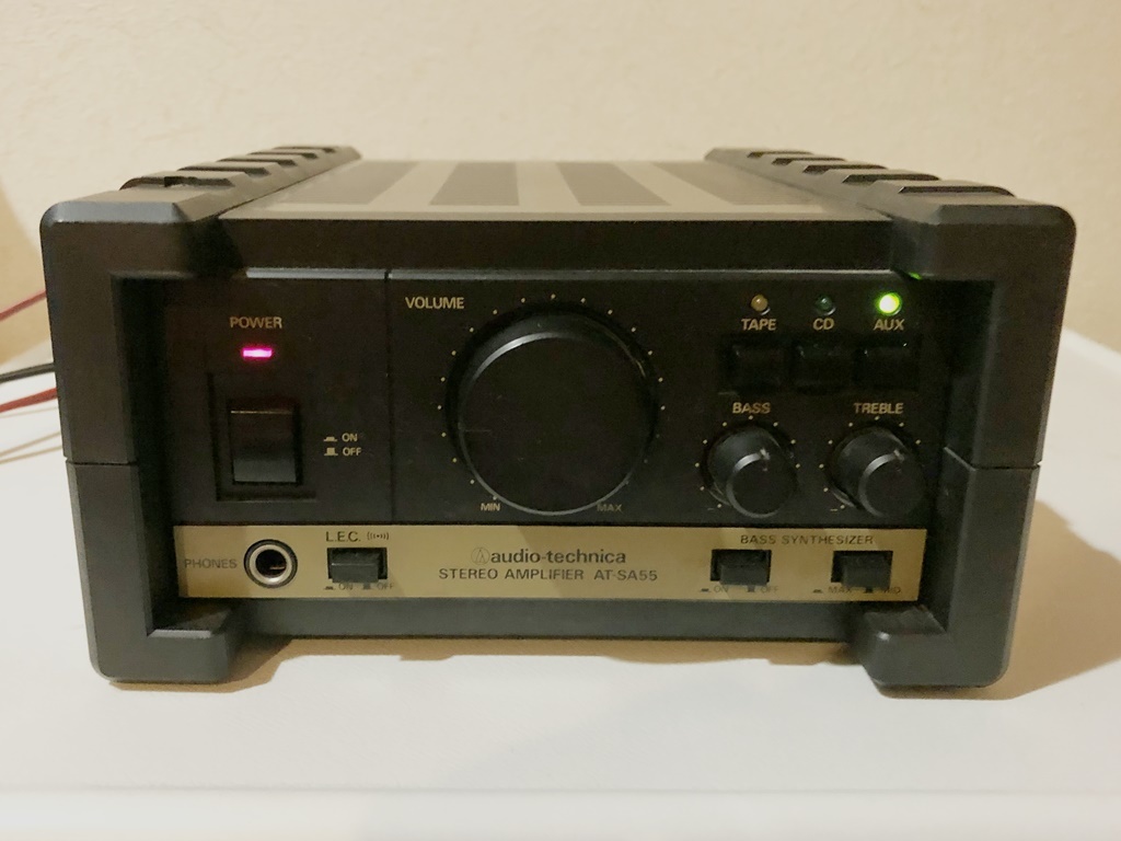 【目立った傷や汚れなし】audio-technica [AT-SA55] （オーディオテクニカ プリメインアンプ）の落札情報詳細 ...
