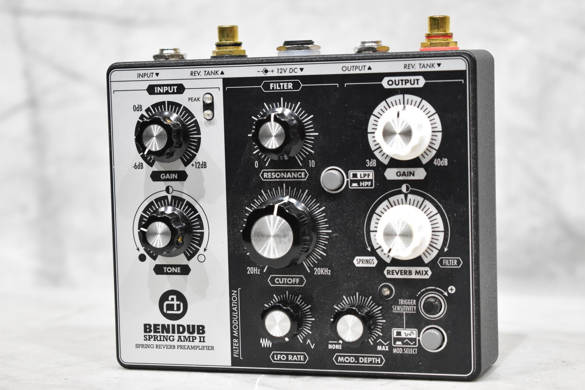 【目立った傷や汚れなし】【送料無料!!】Benidub Spring Amp Ⅱ Reverb スプリングリバーブ エフェクターの落札情報詳細 ...