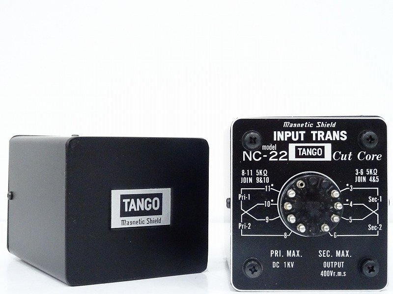 【中古】【美品】TANGO インプットトランス NC-9 タンゴ【2個ペア】 の落札情報詳細| ヤフオク落札価格情報 オークフリー