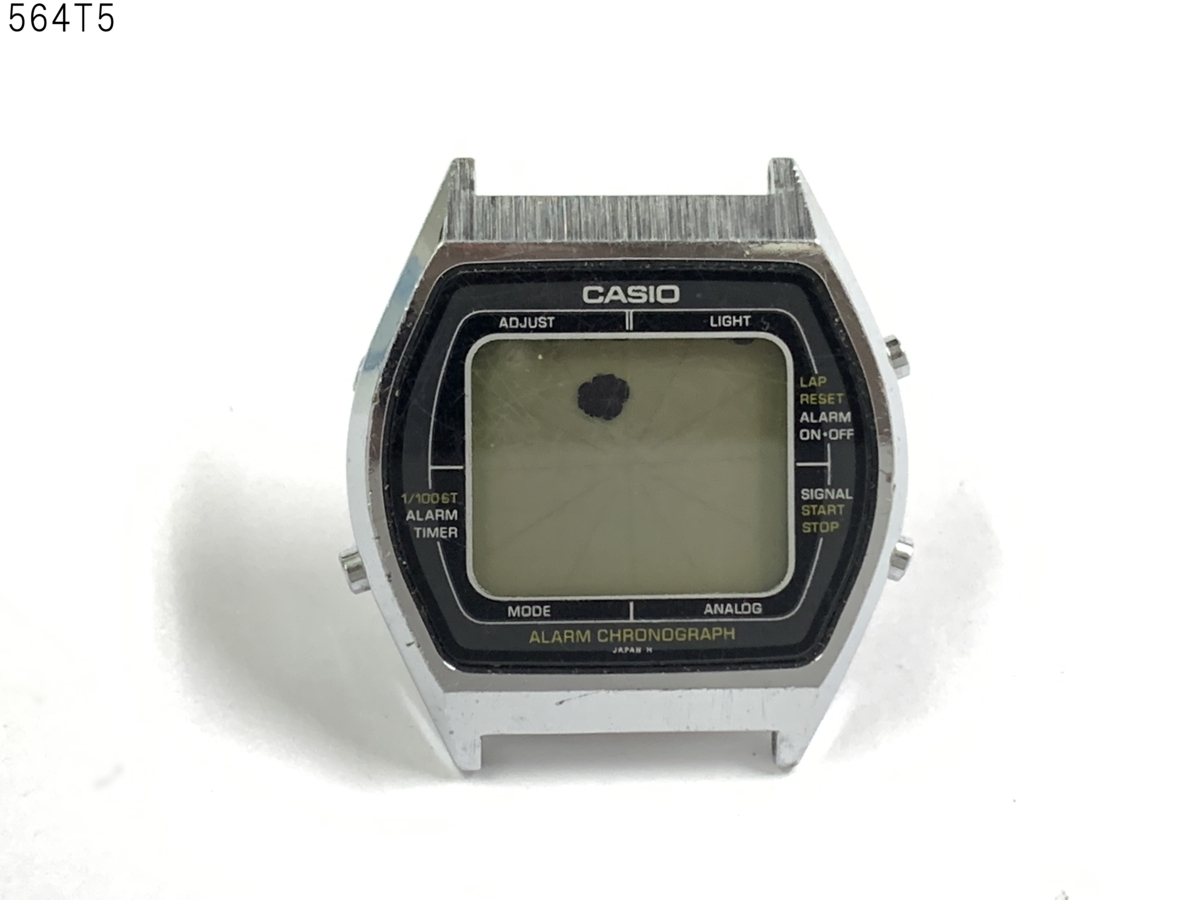 【傷や汚れあり】★CASIO カシオ ALARM CHRONOGRAPH アラームクロノグラフ AA-84 クォーツ デジタル メンズ 腕時計 ...
