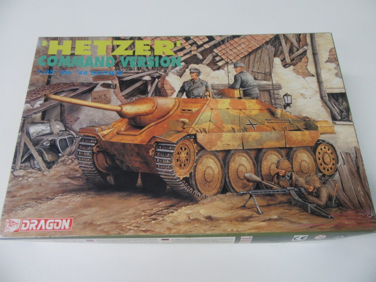 【やや傷や汚れあり】HETZER COMMAND VERSION DRAGON 1/35 ※箱に潰れ・イタミあり 未組立品の落札情報詳細 - ヤフオク落札価格情報 オークフリー