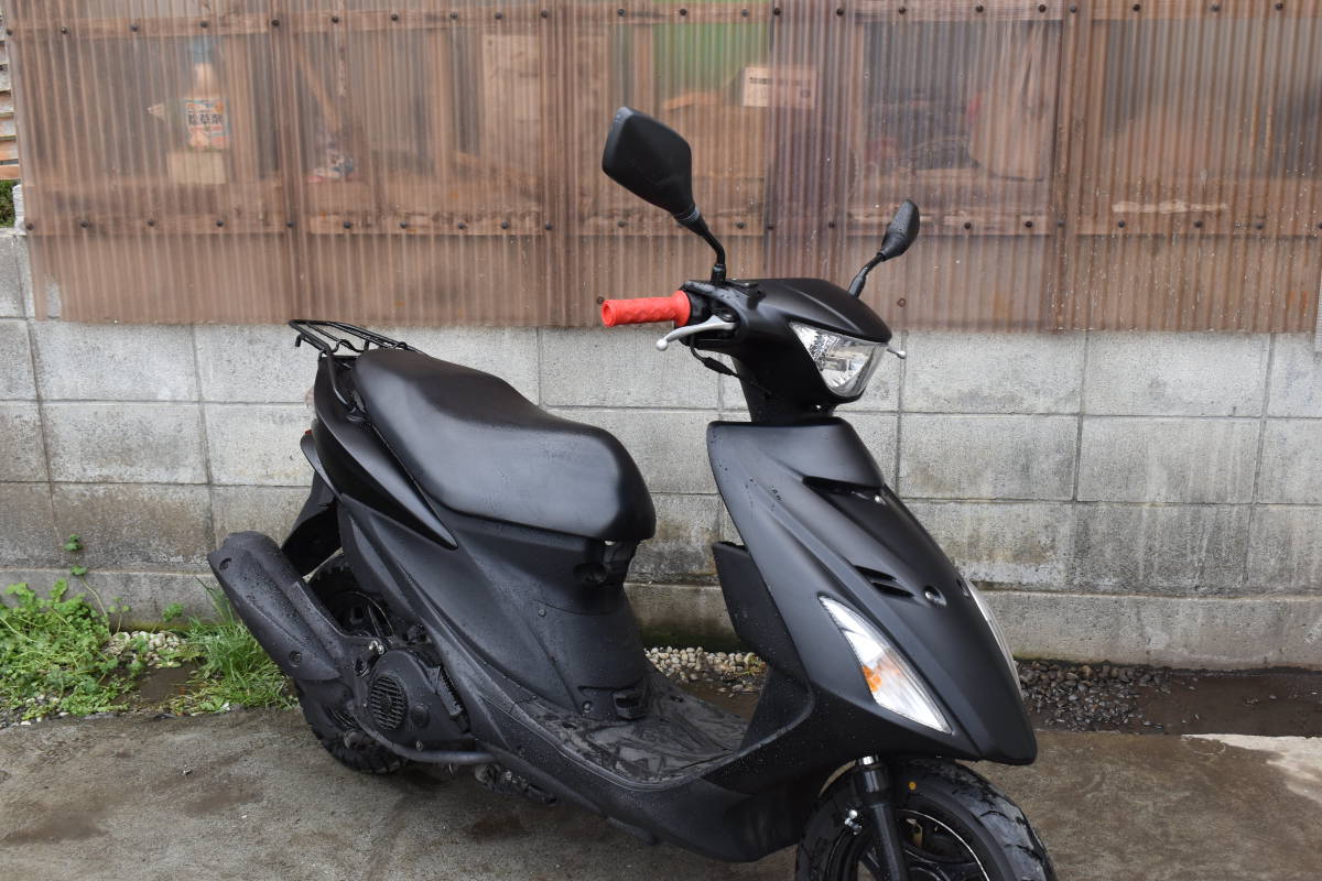 【傷や汚れあり】スズキ★アドレスv125s★cf4ma 実動 格安 売り切り 人気 通勤快速 マッドブラック Pcx シグナス アクシス