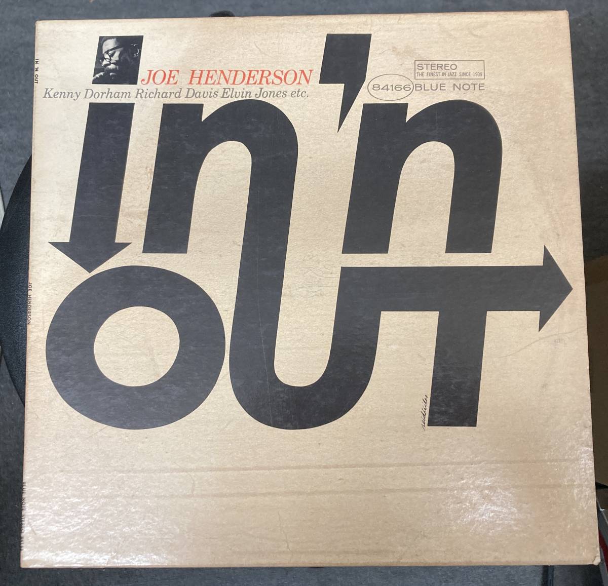 【やや傷や汚れあり】LP Joe Henderson ジョー・ヘンダーソン In 'N Out ST-84166の落札情報詳細 - ヤフオク ...