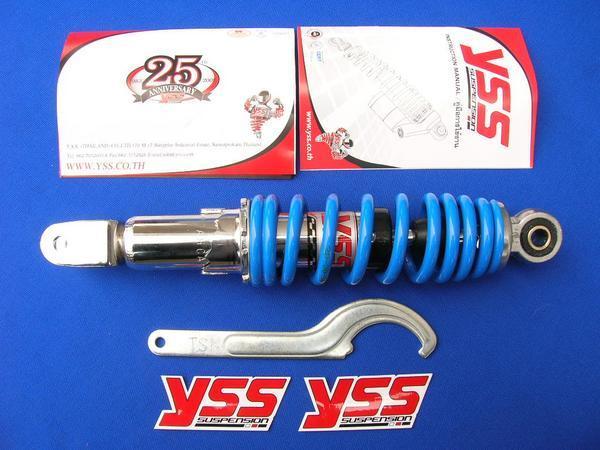 【未使用】YSS リアサス リアサスペンション リヤサス リヤサスペンション スーパーDIO スーパーディオ DIO ディオ AF27 AF28 270mm ブルー 新品 の落札情報詳細 ...