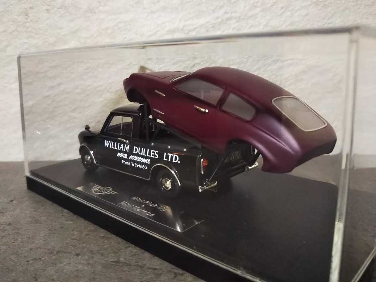 【未使用に近い】【MATRIX】Mini Mania 1/43 Mini Pickup & Mini Marcos (Black ...