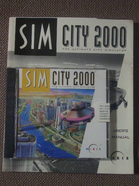 【未使用に近い】Sim City 2000 (Maxis U.S.) PC CD-ROMの落札情報詳細 - ヤフオク落札価格検索 オークフリー