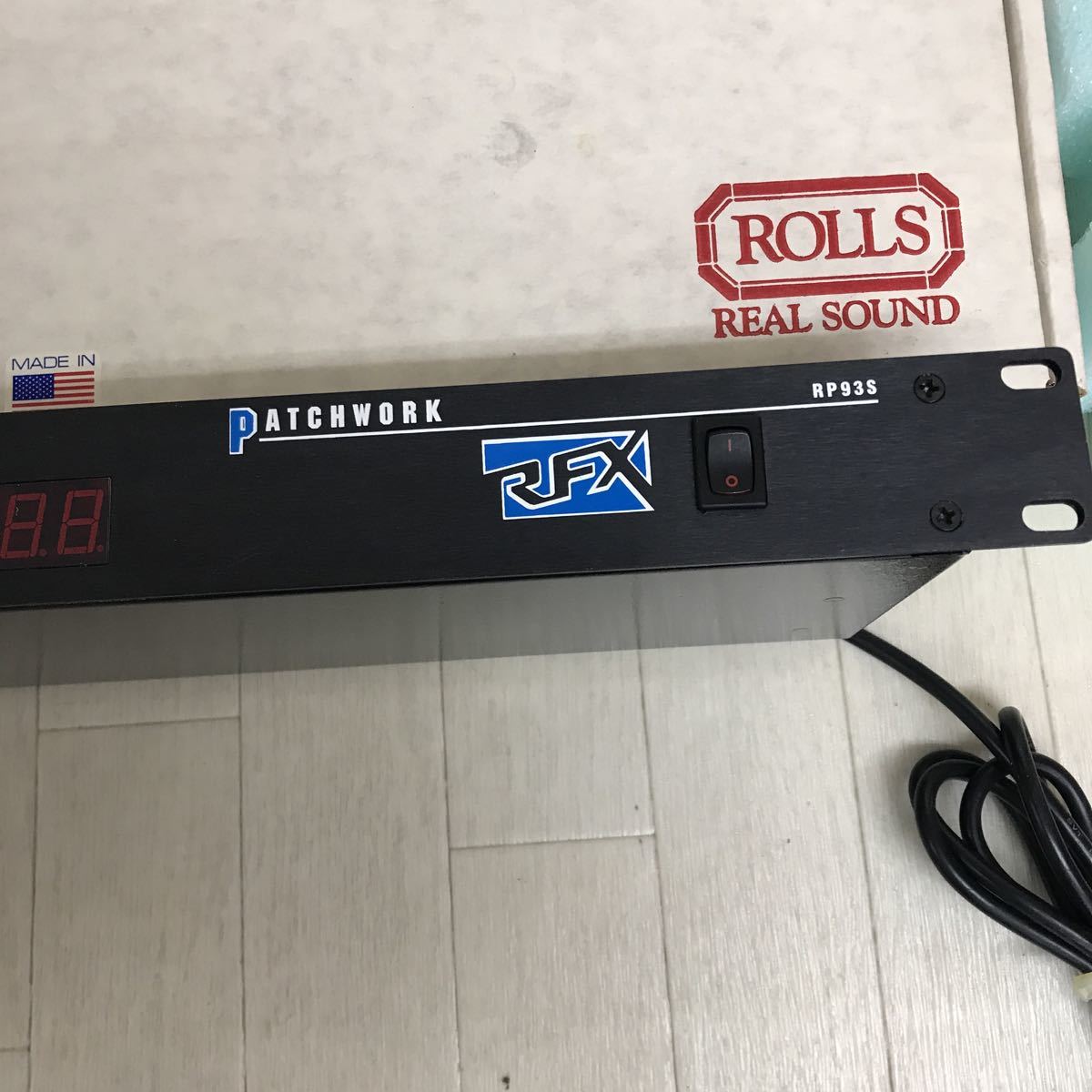 【傷や汚れあり】B0281 通電確認済み Rolls ループスイッチャーPatchwork RP93 現状品の落札情報詳細 - ヤフオク落札価格検索 オークフリー