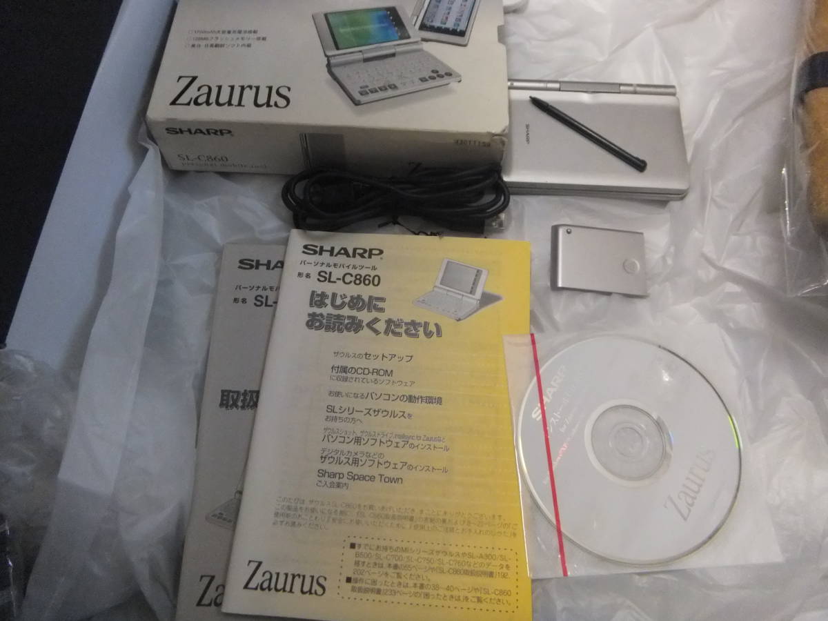 希少 SHARP シャープ パーソナルモバイルツール MI-C1-S パワーザウルス Zaurus デジタルカメラカード付き CE-AG06 PDA の落札情報詳細| ヤフオク落札価格情報 ...