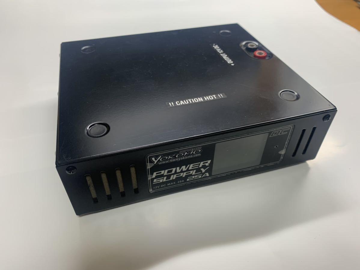 【目立った傷や汚れなし】YOKOMO ヨコモ パワーサプライ 25A 12V 安定化電源 中古 POWER SUPPLY の落札情報詳細| ヤフオク落札価格情報 オークフリー
