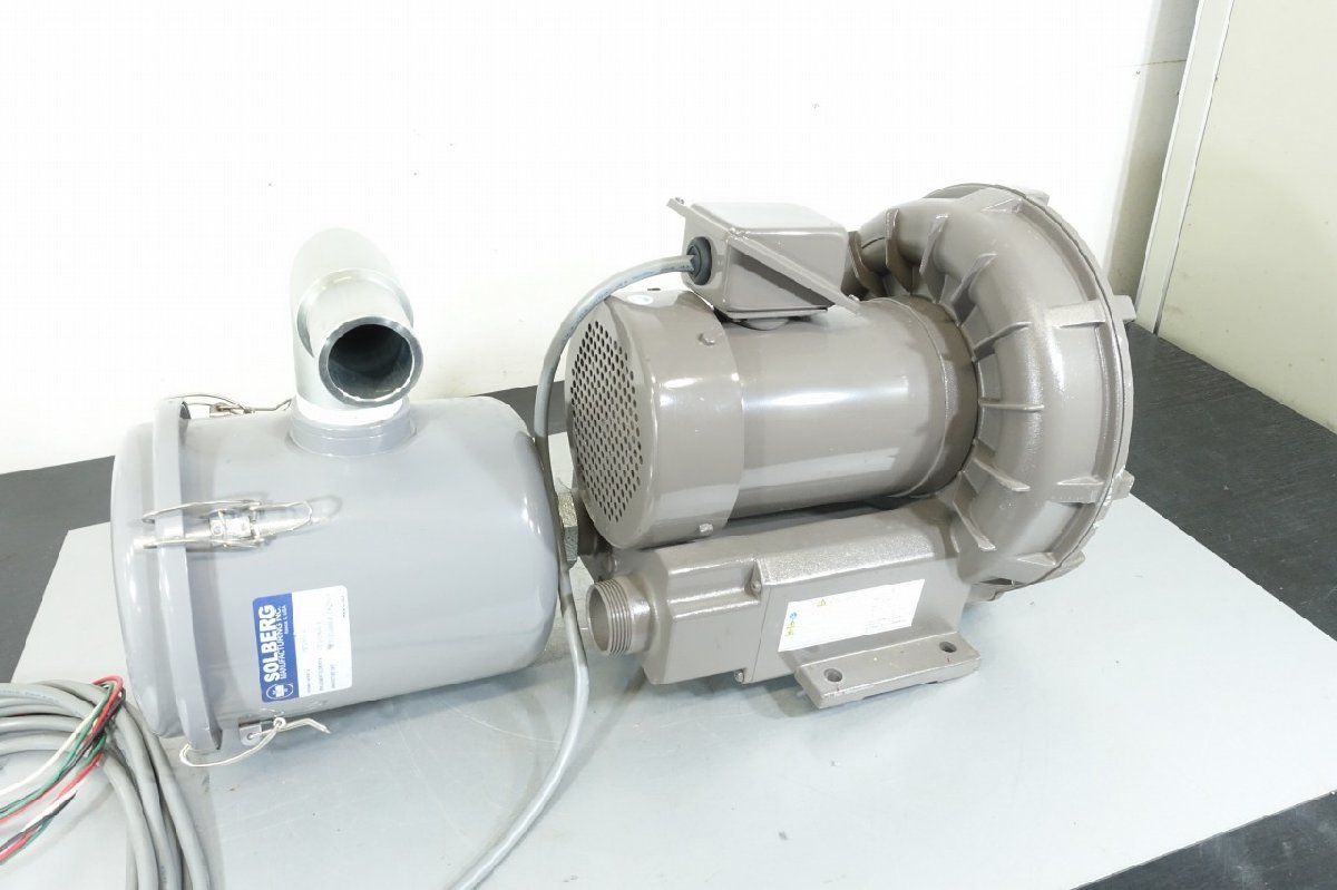 【傷や汚れあり】C 20年製 テラル リングブロワ VFZ401AN フィルター付 ソルバーグ/VFY036A TERAL ブロアー ...