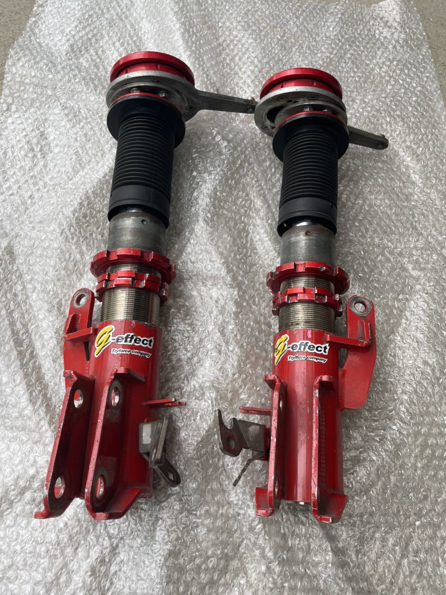 【全体的に状態が悪い】GE8 フィットRS トライフォースカンパニー製 g-effect 車高調 訳あり GE の落札情報詳細| ヤフオク落札価格情報 オークフリー