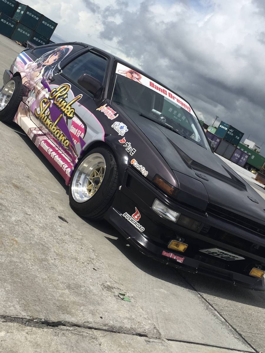 【走行距離 250,355 km】☆実動・書類アリ☆S61 AE86 スプリンタートレノ 2ドア GT-APEX 白黒 5MT 111 5バルブエンジン搭載 改造多数 サーキット遊び 現車確認 ...