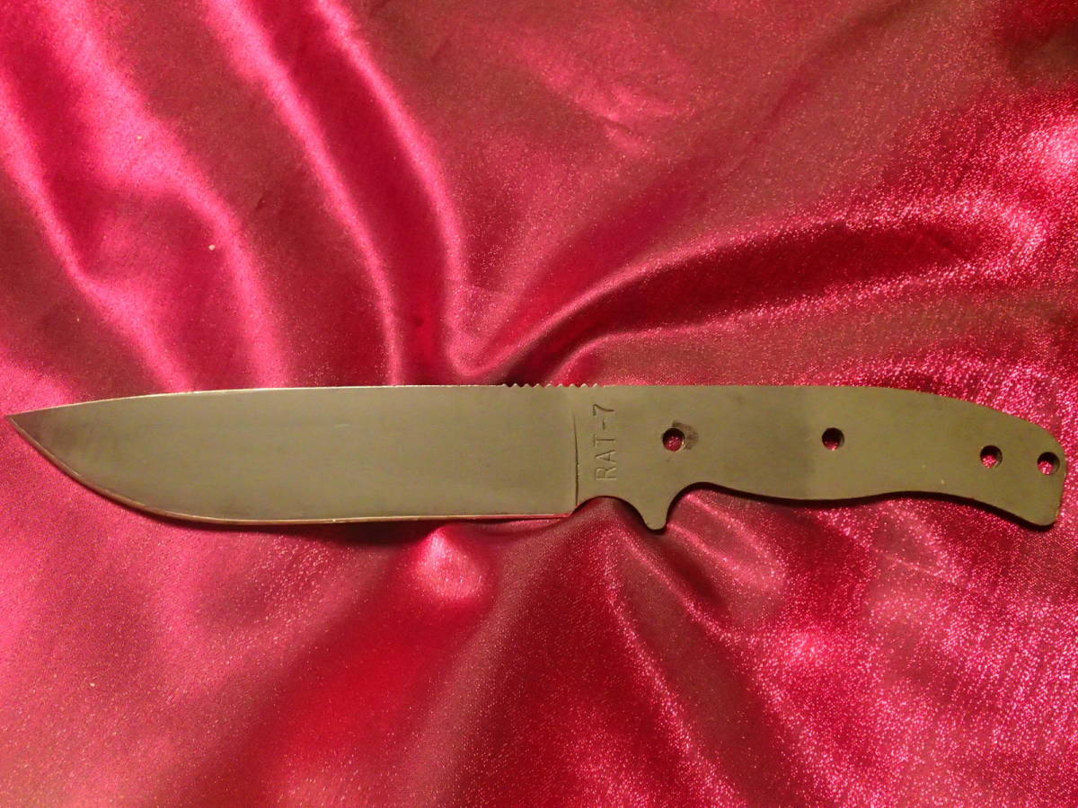 【やや傷や汚れあり】ナイフメイキング ナイフビルダーキット オンタリオ RAT-7 1095炭素鋼 TKC(The Knife ...