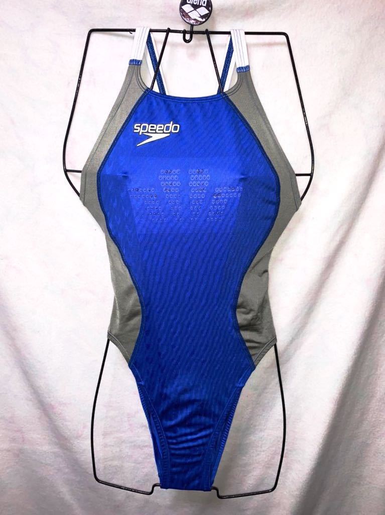 【目立った傷や汚れなし】Lサイズ ミズノ製speedo fastskin FS2 ファーストスキン 競泳水着 ハイレグ ウロコ模様 ミズノ ...