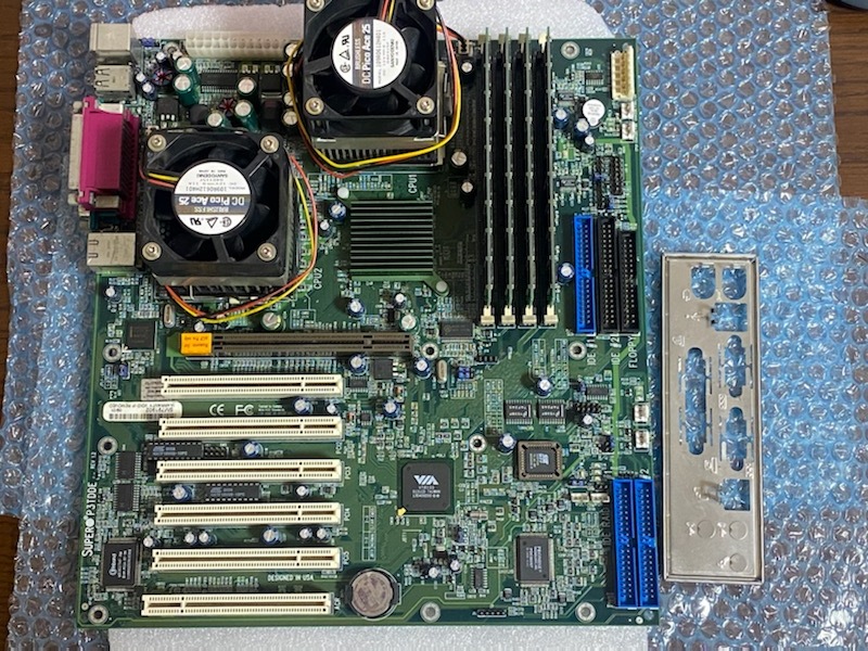 【全体的に状態が悪い】SUPERMICRO P3TDDE soket370 DUAL PentiumⅢ-s 1.4GHz MEM 2GBの落札 ...