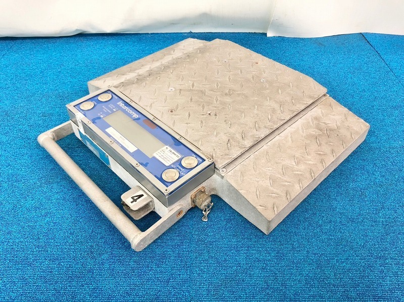 【傷や汚れあり】【アメリカ製】台貫はかり Intercomp MH300A ポータブル車両重量計 トラックスケール MAX9ton 積載測量 コンテナ重量測量 (140) BG5QK-Wの落札 ...