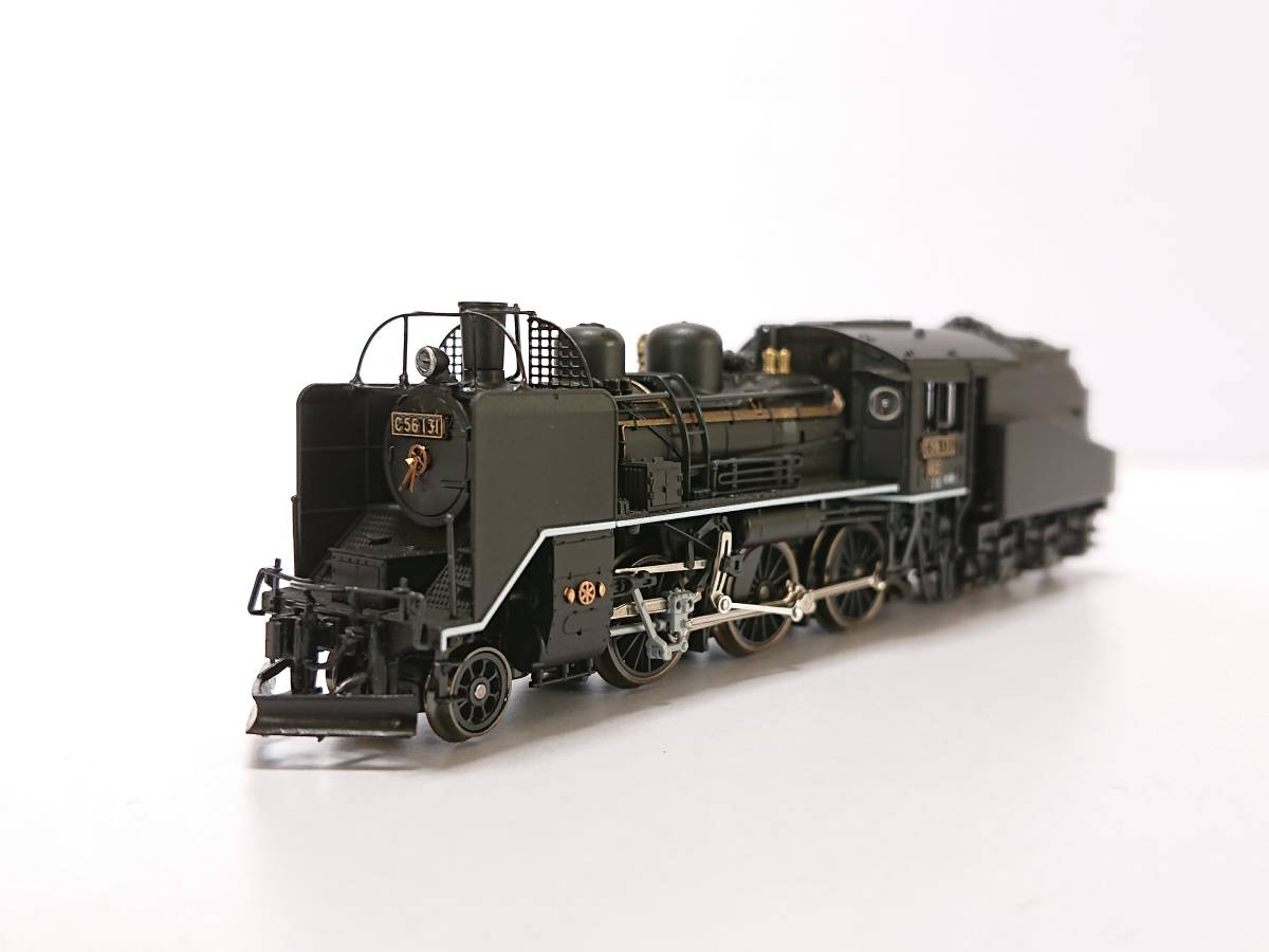 【目立った傷や汚れなし】KATO カトー Nゲージ C56 131 形蒸気機関車 2020-1 つらら切装備 の落札情報詳細| ヤフオク落札価格情報 オークフリー