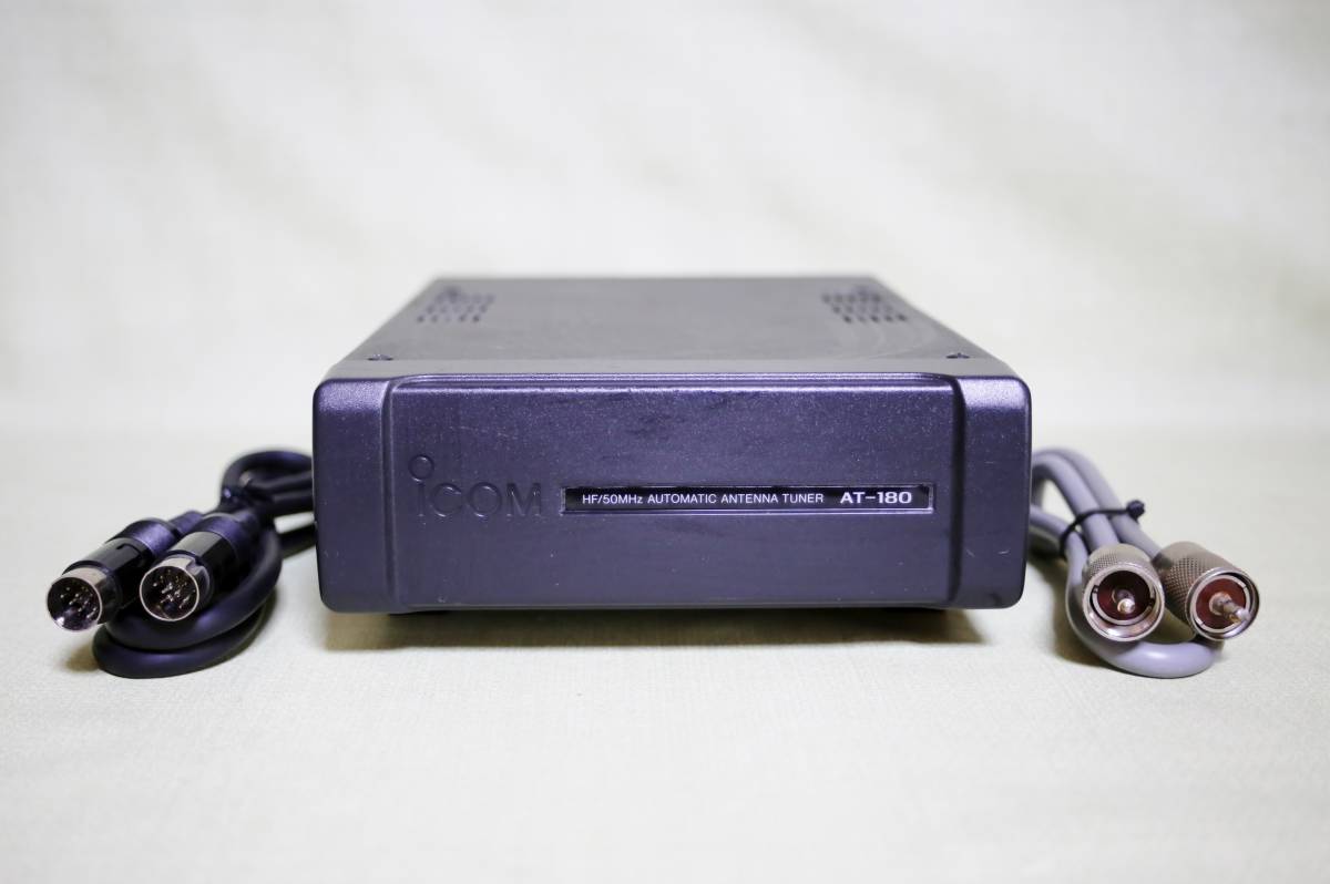 【そこそこ美品】アイコム AT180 アンテナチューナー 動作確認済み IC706/IC7000/IC-7100などに の落札情報詳細 ...