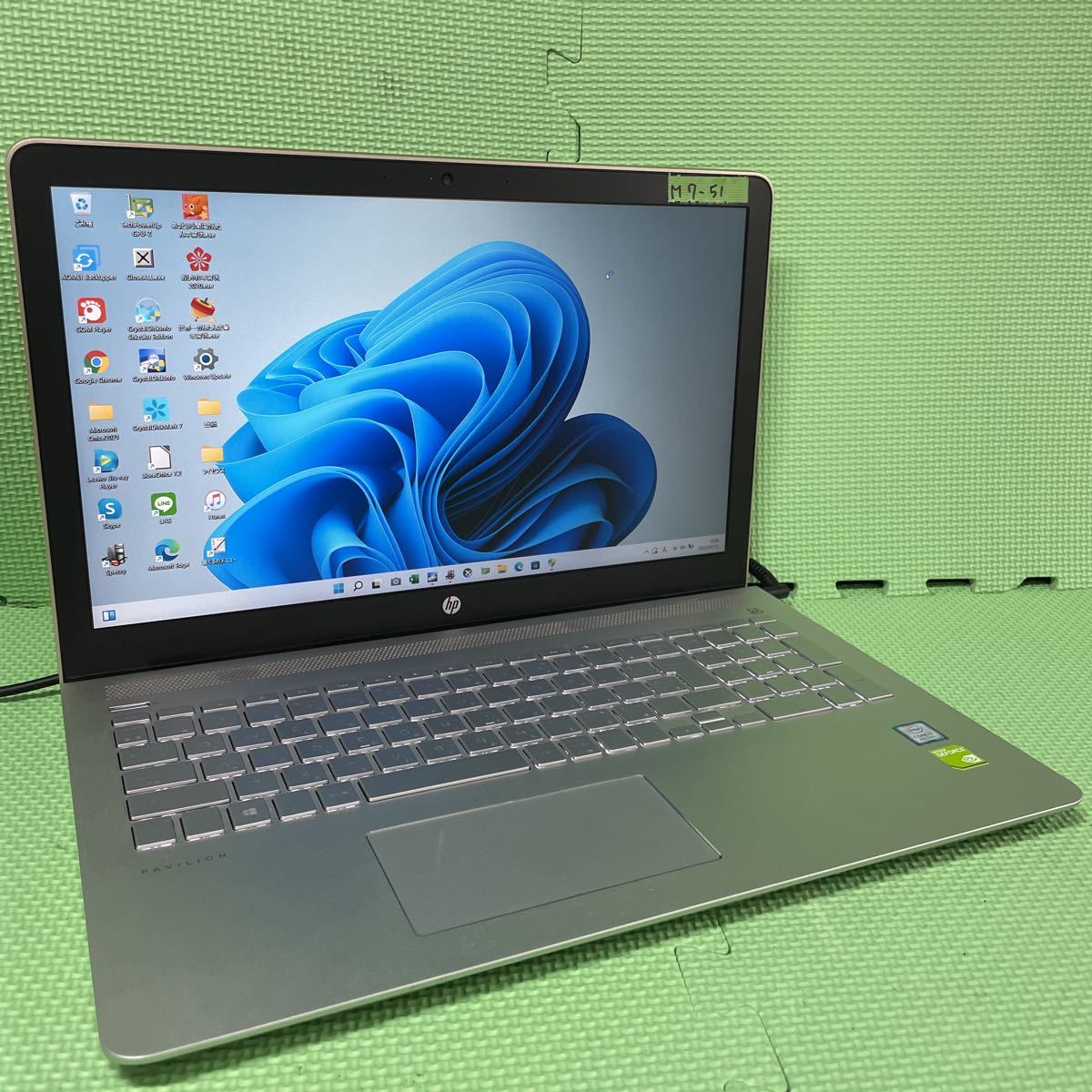 【やや傷や汚れあり】【M7-51】売り尽くし/ゲーミング/Win11/新品SSD240GB【hp PAVILION Laptop 15 ...