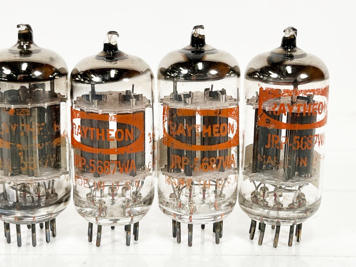 【傷や汚れあり】RAYTHEON 5687 7本 [28941] の落札情報詳細| ヤフオク落札価格情報 オークフリー