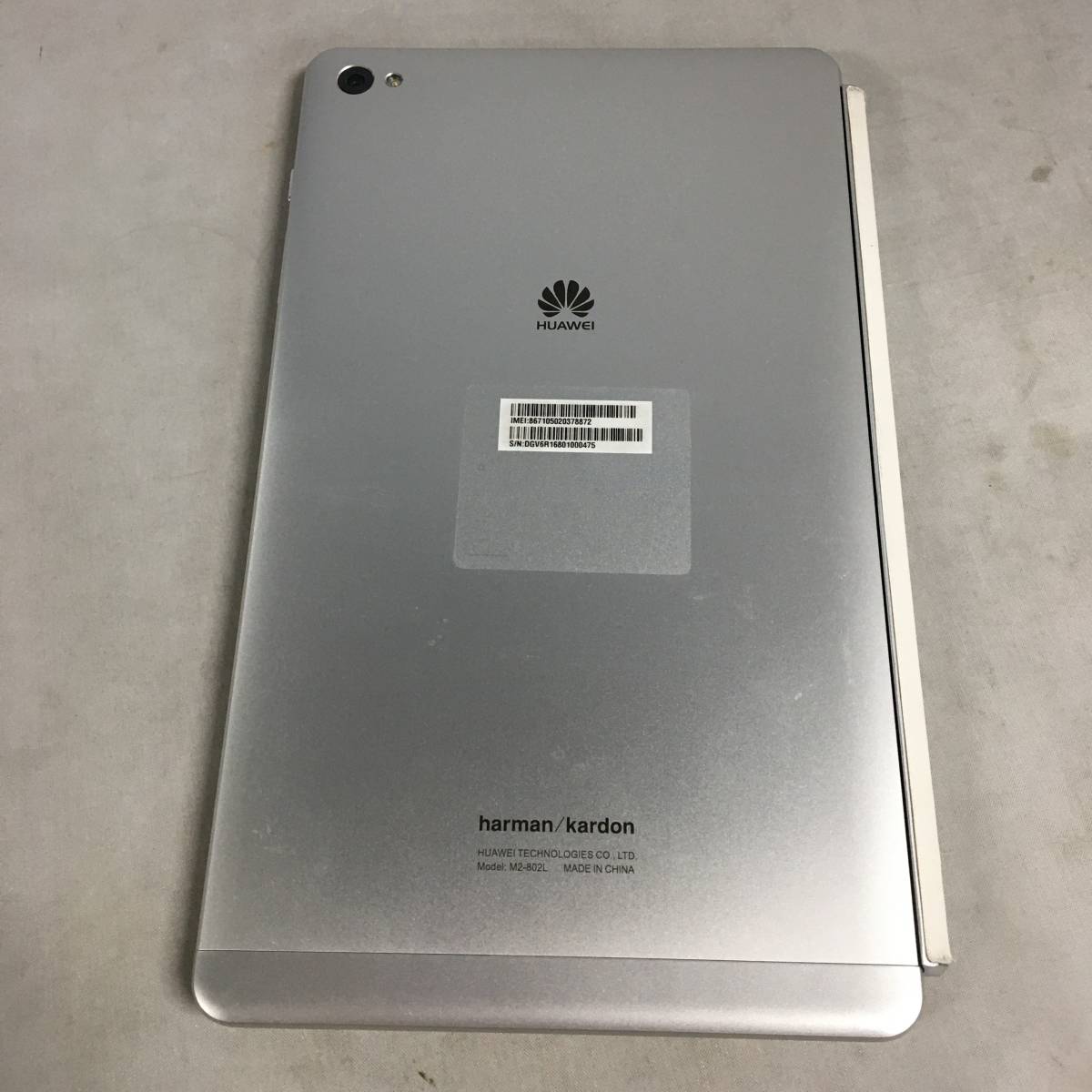 【やや傷や汚れあり】 HUAWEI MediaPad M2 8.0 2GB/16GB SIMフリー M2-802L タブレット SIMフリー 【22/0727/01の落札情報詳細 - ヤフオク ...