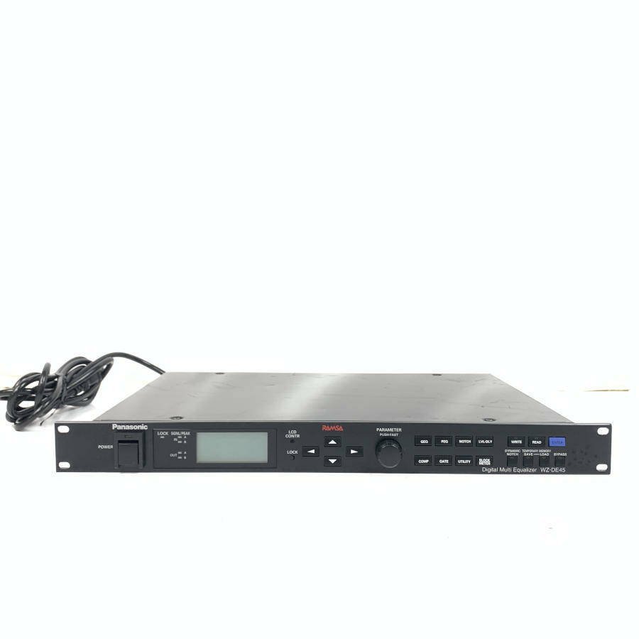 【傷や汚れあり】RAMSA WZ-DE45 デジタルマルチイコライザー★現状品の落札情報詳細 - ヤフオク落札価格検索 オークフリー