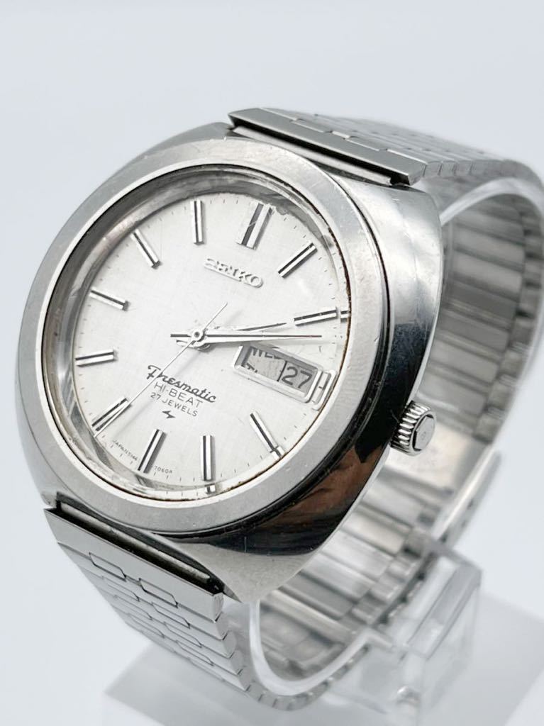 【中古】SEIKO 5146-5001 PRESMATIC HI-BEAT 27 JEWELS ／セイコー プレスマチック ハイビート 自動 ...