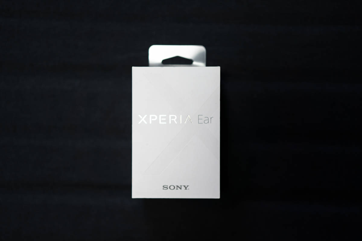 【未使用】新品未開封 ソニー Sony XPERIA Ear XEA10 Bブラック ボイスアシスタント機能搭載Bluetoothモノラル ...