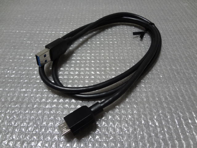 【未使用に近い】BUFFALOバッファロー HD-LC3.0U3/N外付けHDD用USBケーブル1m SPACE SHUTTLE-C AWM ...