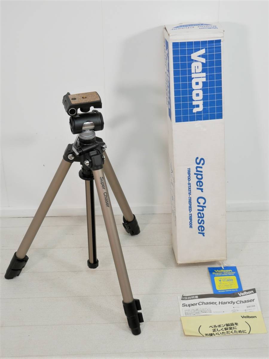 ベルボン スーパーチェイサー 3 Velbon Super Chaser Ⅲ 一眼レフ カメラ 三脚 ニコン キャノン ミラーレス ph ...