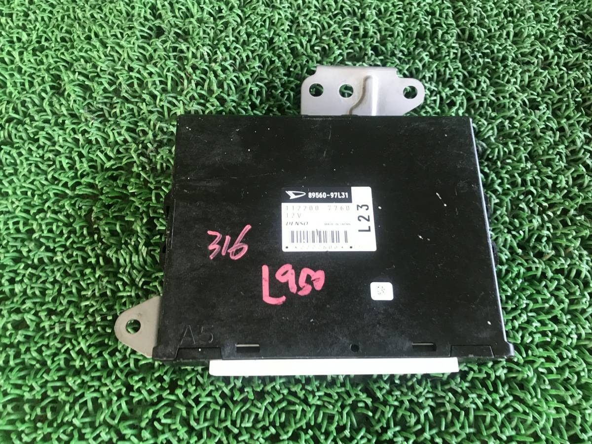 【やや傷や汚れあり】ダイハツ MAX マックス L950S ミラ ジーノ L700S L700 純正 エンジン コンピュータ ECU ...