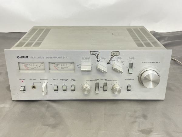 【傷や汚れあり】F035-S3-9941 YAMAHA ヤマハ CA-RI ステレオプリメインアンプ NATURAL SOUND STEREO ...