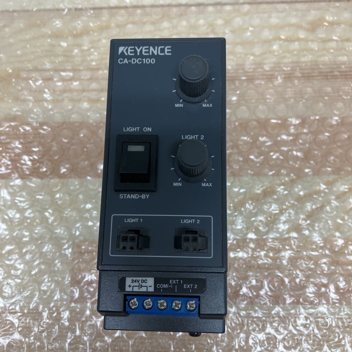 【やや傷や汚れあり】KEYENCE キーエンス CA-DRW10F 画像処理用LED照明 白色リングフラット照明 動作確認済み ②の落札情報 ...