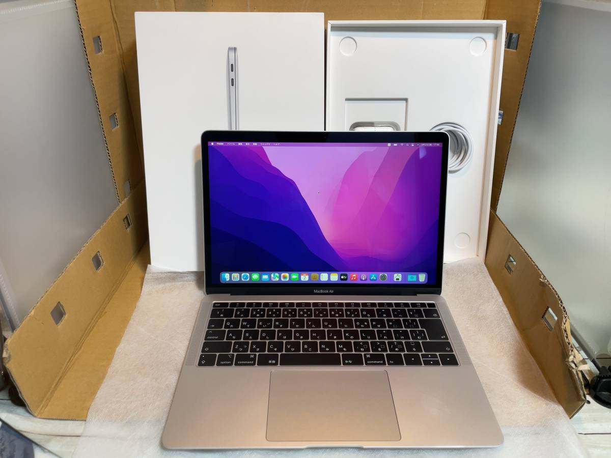 【目立った傷や汚れなし】＊レア 極美品 Apple MacBook Air Retina A1932 2019 モデル Core i5 1 ...