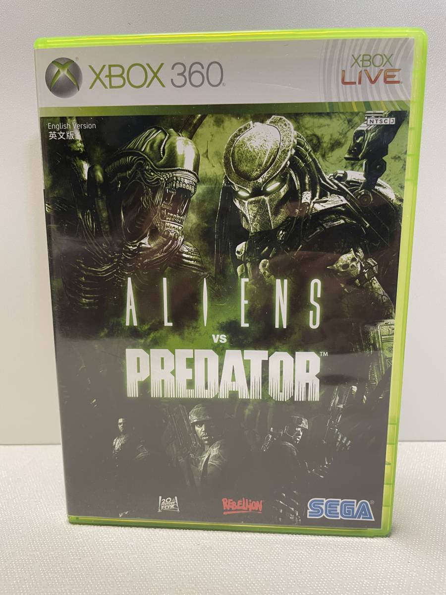 【やや傷や汚れあり】XBOX360 / XBOX ONE / XBOX SERIES X互換 ALIENS vs PREDATOR の落札情報 ...