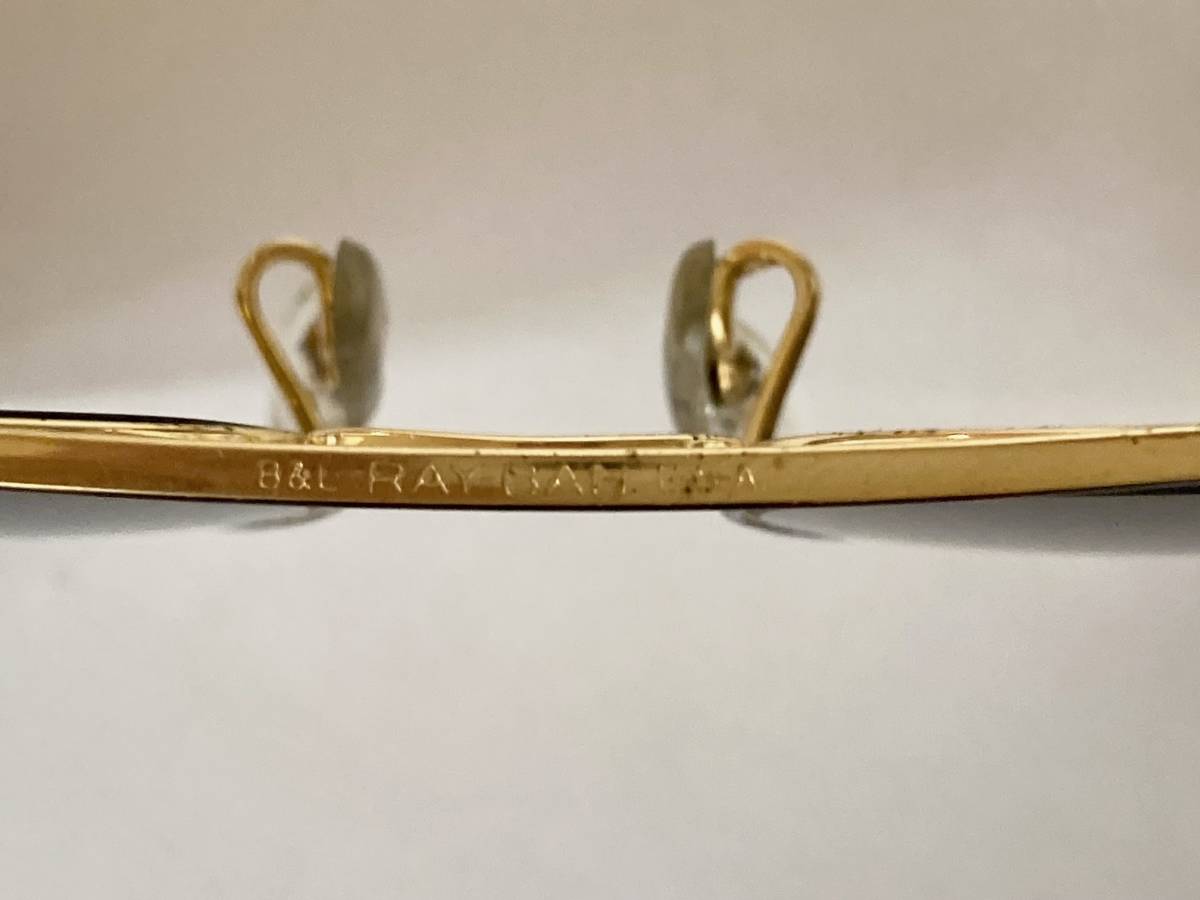 【やや傷や汚れあり】【激レア!!】B&L RAY-BAN TORTUGA AVIATOR W2180 サングラス ボシュロム レイバン トル ...