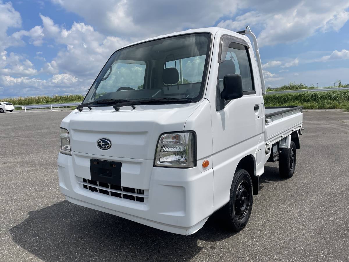 【走行距離 128,100 km】スバル サンバートラック TT2 平成23年11月 美車！ 車検R6年9月まで！ ★1.5インチリフトアップ車★ 5速マニュアル 4WD AC の落札情報詳細 ...