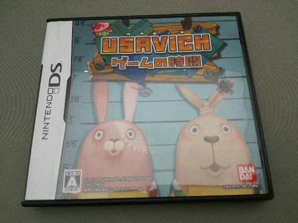 【やや傷や汚れあり】ニンテンドーDS USAVICHゲームの時間の落札情報詳細 - ヤフオク落札価格情報 オークフリー