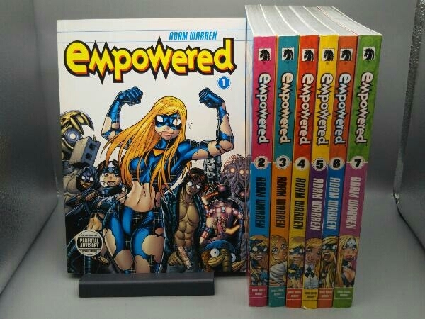 【やや傷や汚れあり】洋書 empowered ADAM WARREN 1～7 7冊セット の落札情報詳細| ヤフオク落札価格情報 オークフリー