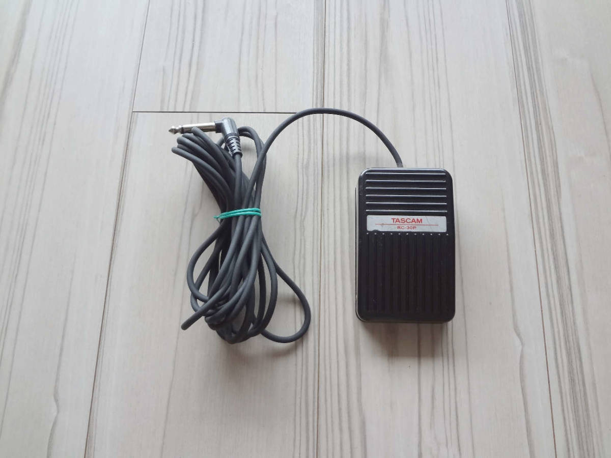 【やや傷や汚れあり】tascam Rc 30p リモートペダル 汎用フットスイッチの落札情報詳細 ヤフオク落札価格検索 オークフリー