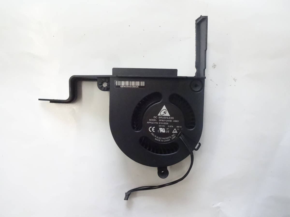 【やや傷や汚れあり】複数在庫 Apple iMAC A1311用 冷却ファン BFB0712HHD-HM01 610-0026 中古動作品 の ...
