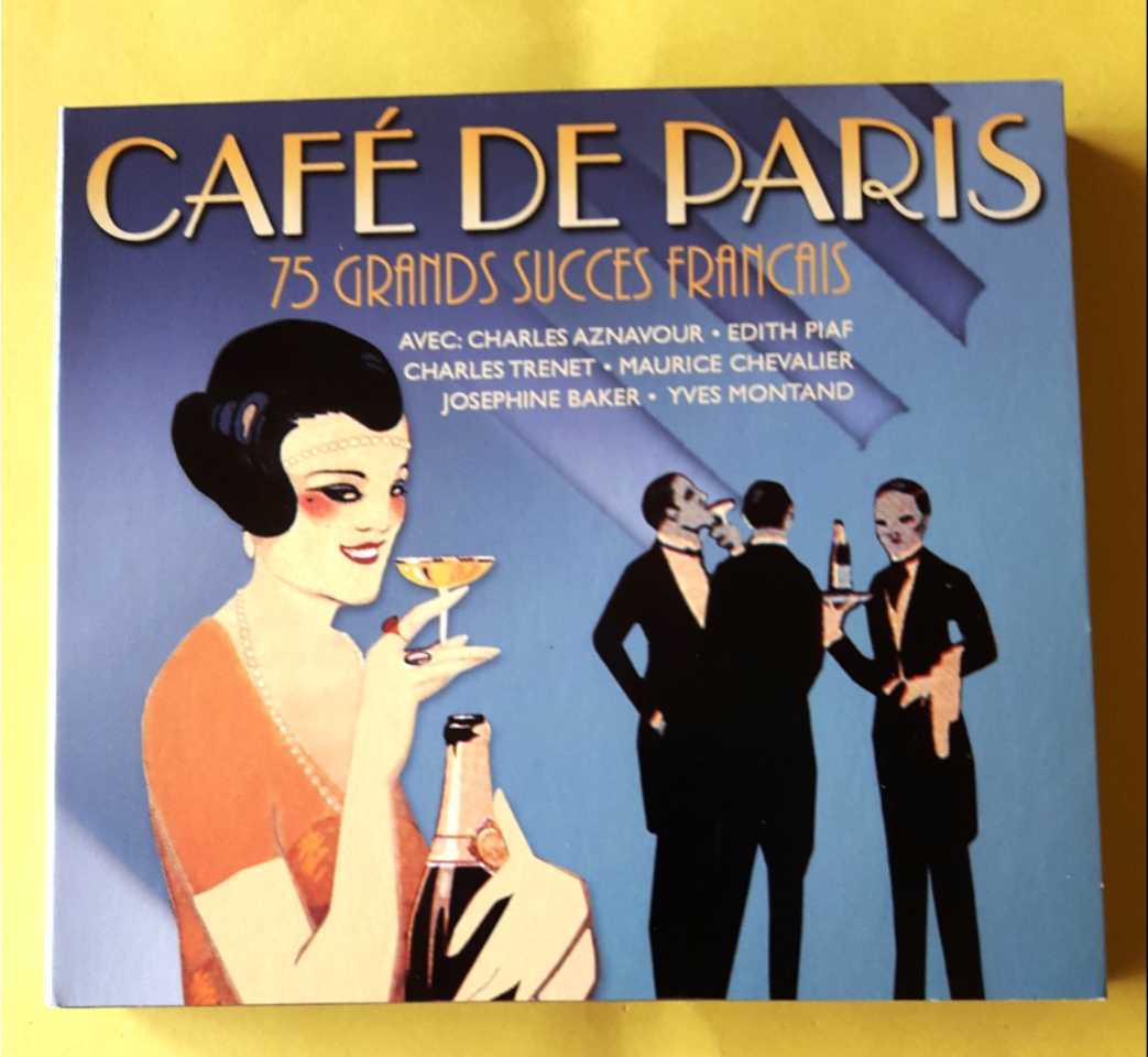 【やや傷や汚れあり】CAF DE PARIS 75 GRANDS SUCCES FRANCAIS CHARLES AZNAVOUR EDITH PIAF CHARLES TRENET ...