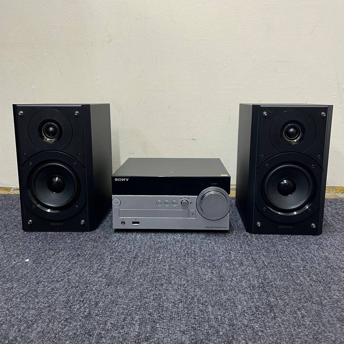 【傷や汚れあり】C-12680 【1円～】 SONY ソニー CMT-SX7 HCD-SX7 SS-SX7 マルチオーディオコンポ スピーカー ...