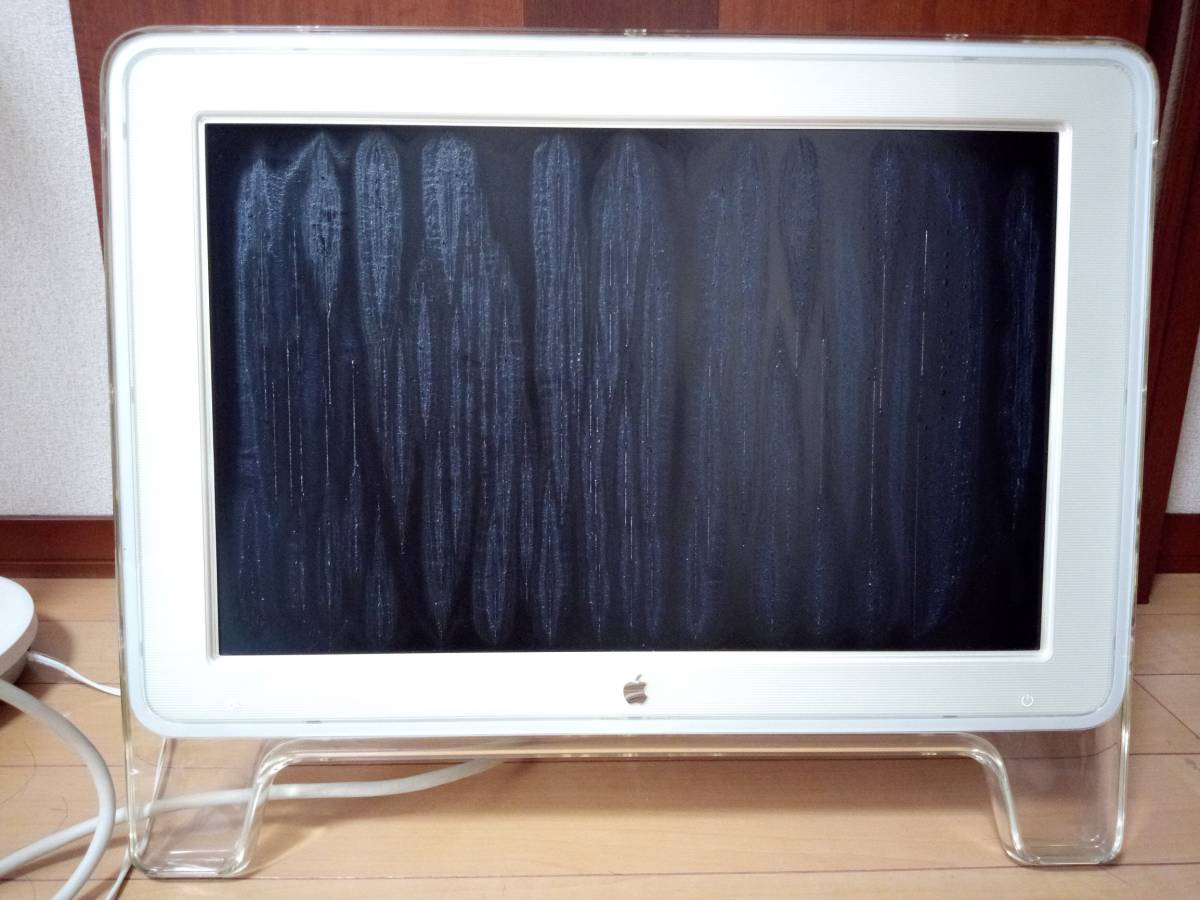 【全体的に状態が悪い】Apple Cinema Display A1038 アップルシネマディスプレイ(ジャンク)の落札情報詳細 - ヤフオク ...