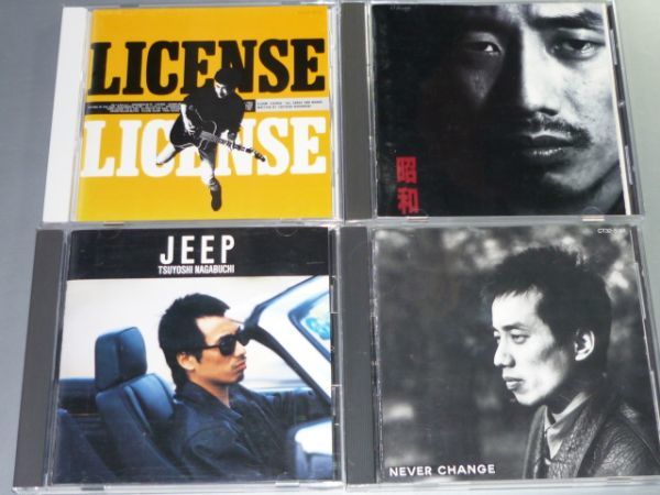 【やや傷や汚れあり】CD 長渕剛 アルバム4枚セット LICENSE/昭和/JEEP/NEVER CHANGEの落札情報詳細 - ヤフオク落札 ...