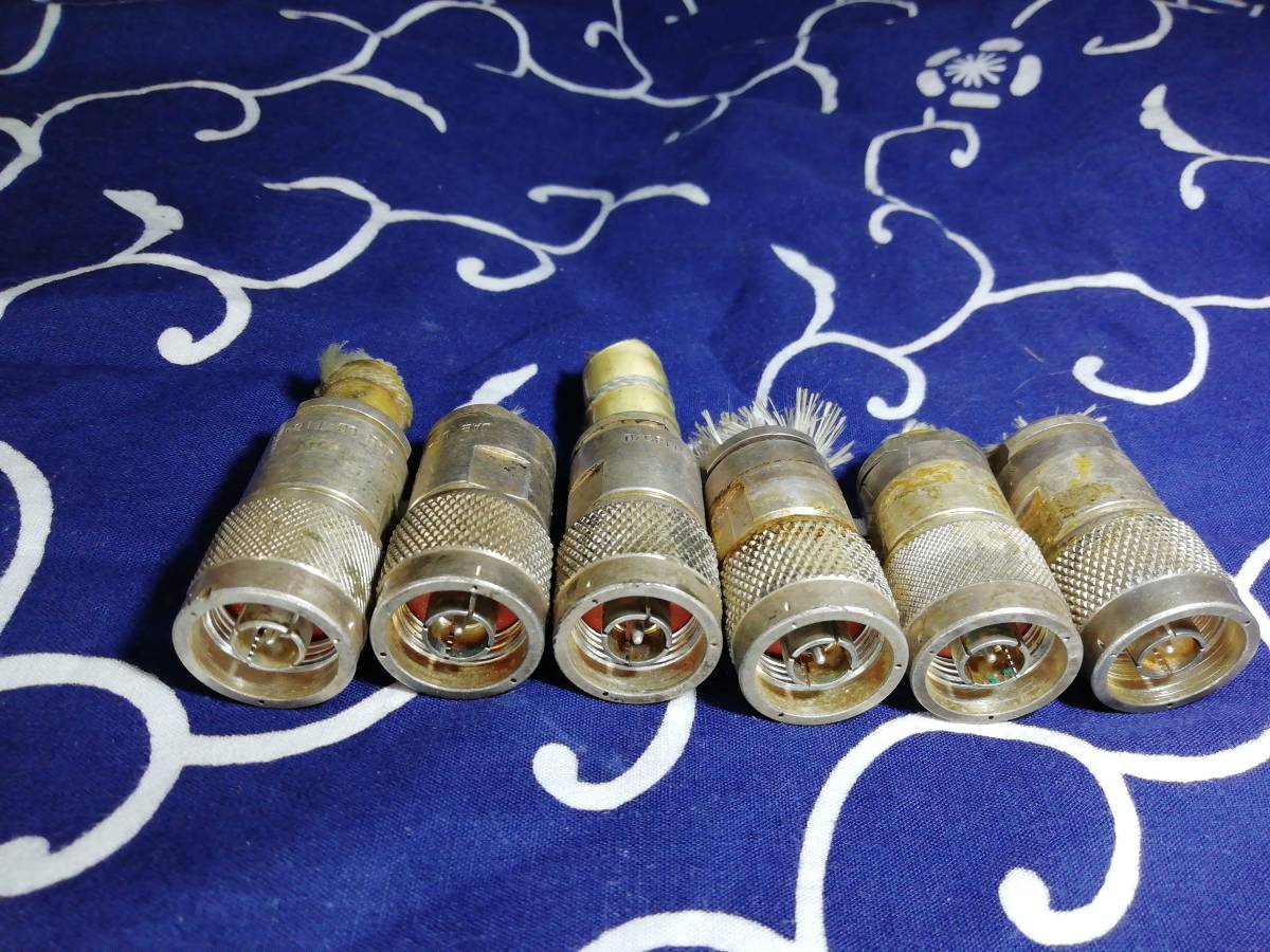 【傷や汚れあり】N型コネクター中古品6個 JAE US-1185/U 日本航空機電子工業の落札情報詳細 - ヤフオク落札価格検索 オークフリー