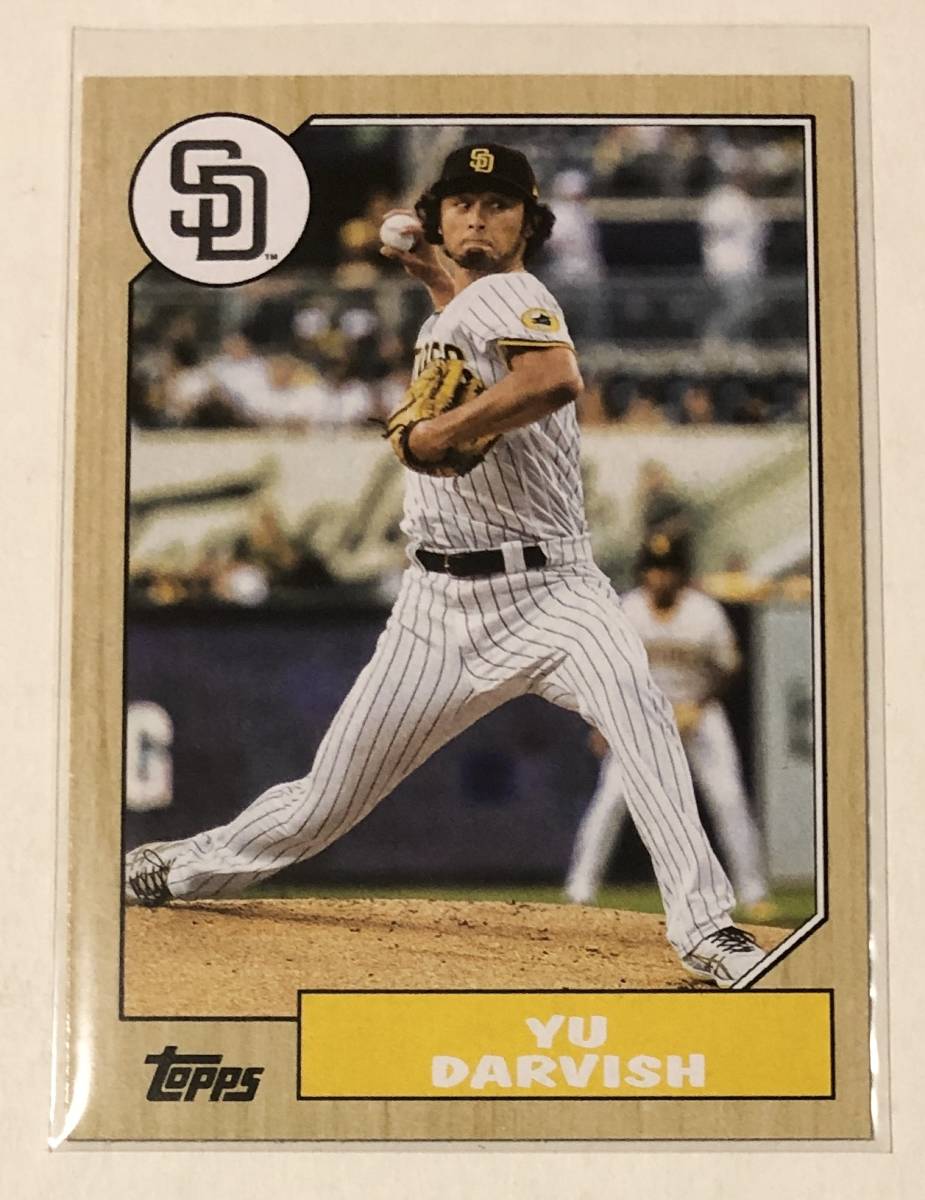 【目立った傷や汚れなし】 TOPPS MLB 2022 ARCHIVES #286 ダルビッシュ有／YU DARVISH[SAN DIEGO PADRES]ベースカード「1987 TOPPS ...