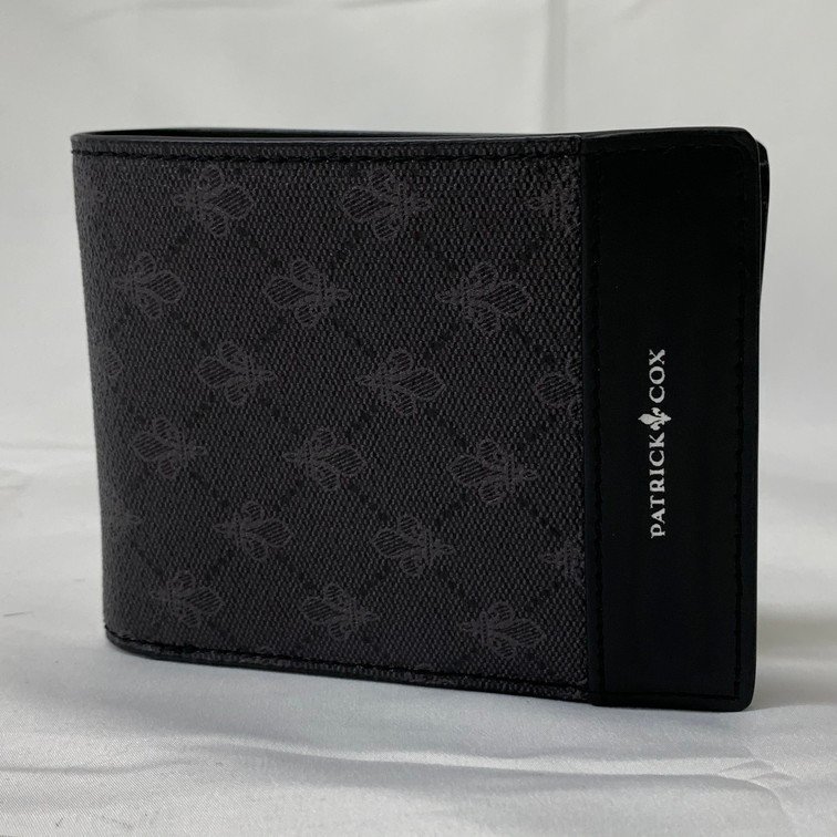 【目立った傷や汚れなし】【AJAJ7094】PATRICK COX パトリックコックス 二つ折り財布 ブラックの落札情報詳細 - ヤフオク落札価格検索 オークフリー