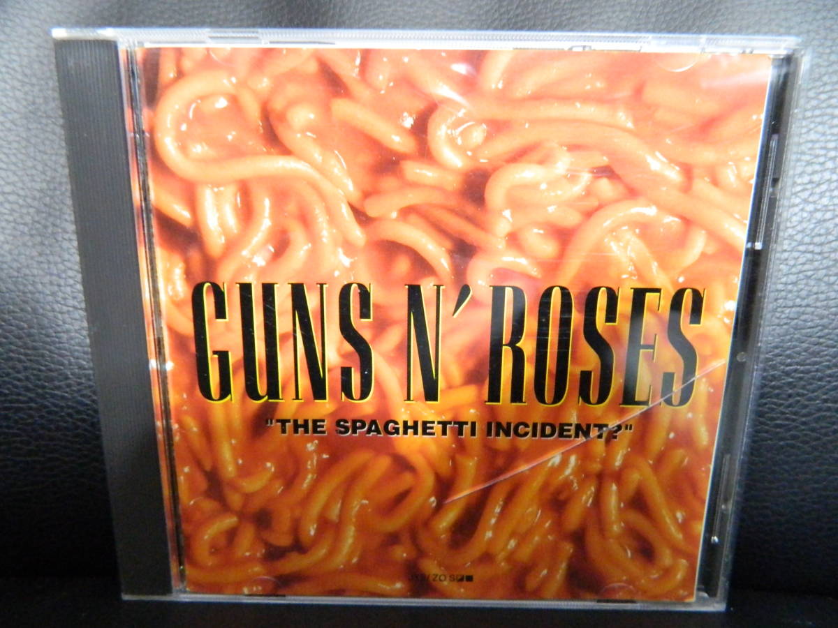 【やや傷や汚れあり】(5) GUNS N' ROSES / THE SPAGHETTI INCIDENT？ 日本盤 ジャケ、日本語解説汚れあり ...