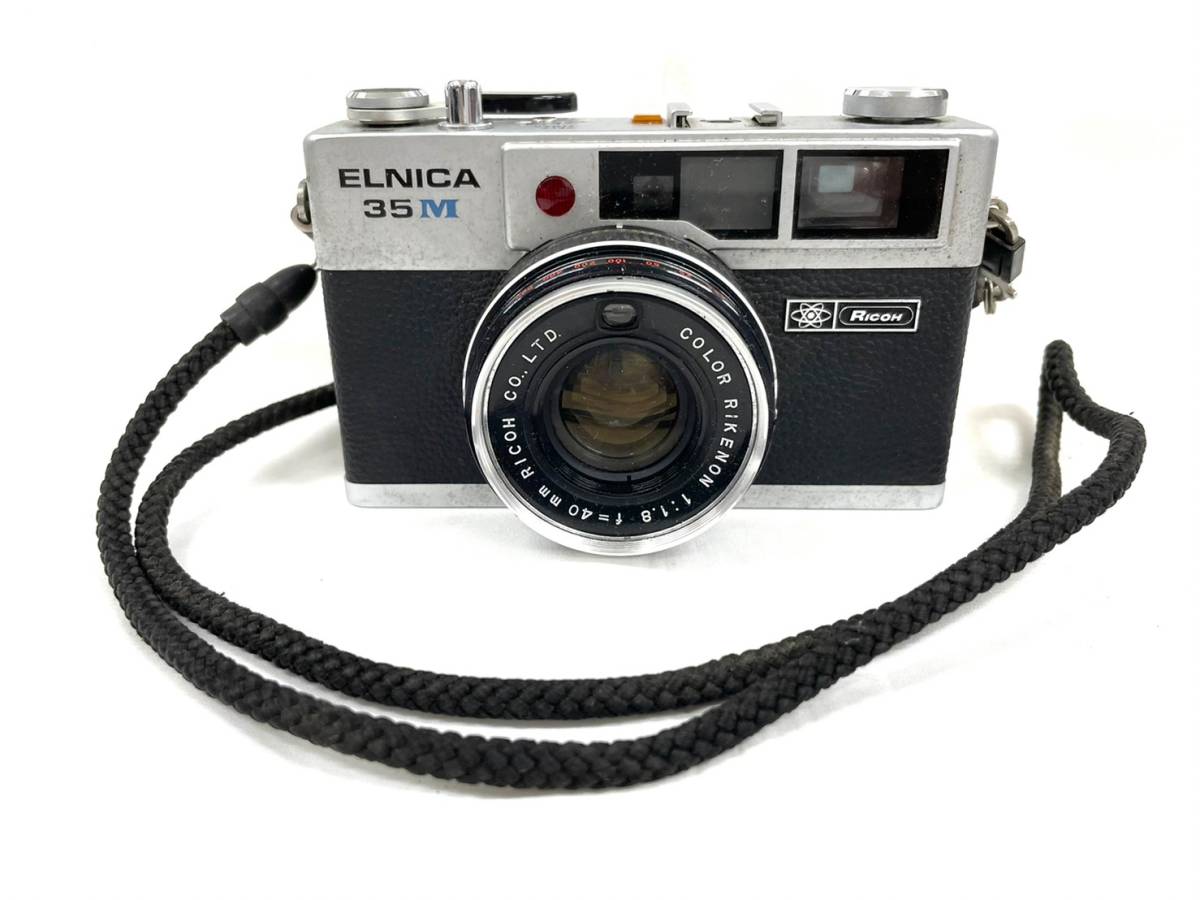 【やや傷や汚れあり】14395*0.5 RICOH リコー ELNICA エルニカ 35 M 1:1.8 f=40㎜ フォルムカメラ コンパクト の落札情報詳細| ヤフオク落札価格情報 オークフリー